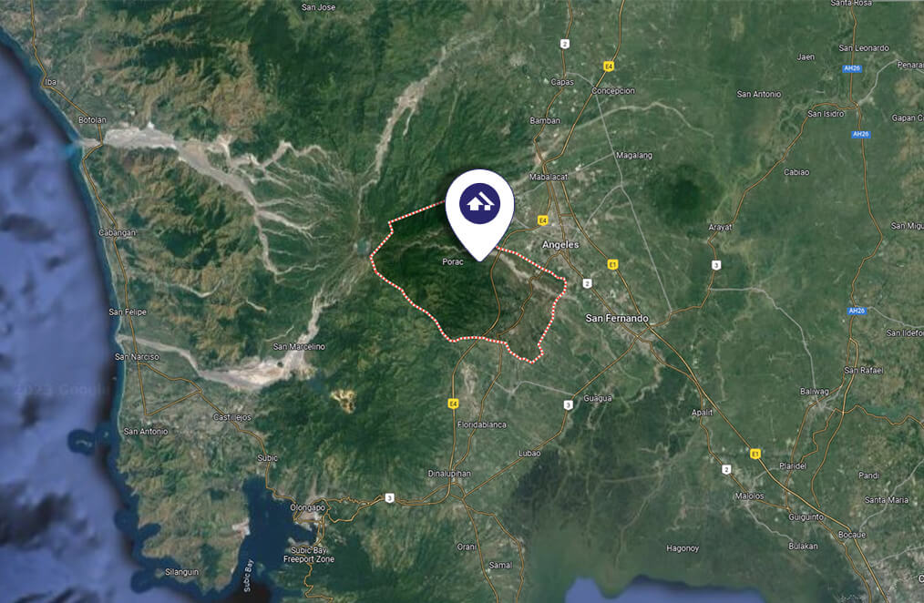 4.2 hectares land area for sale in Porac, Pampanga | Land Asia Realty